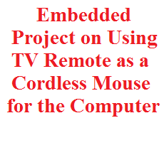 Using tv remote as a cordless mouse for the computer store